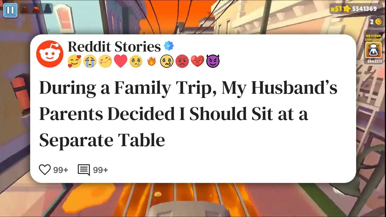 During a Family Trip, My Husband’s Parents Decided I Should Sit at a ...