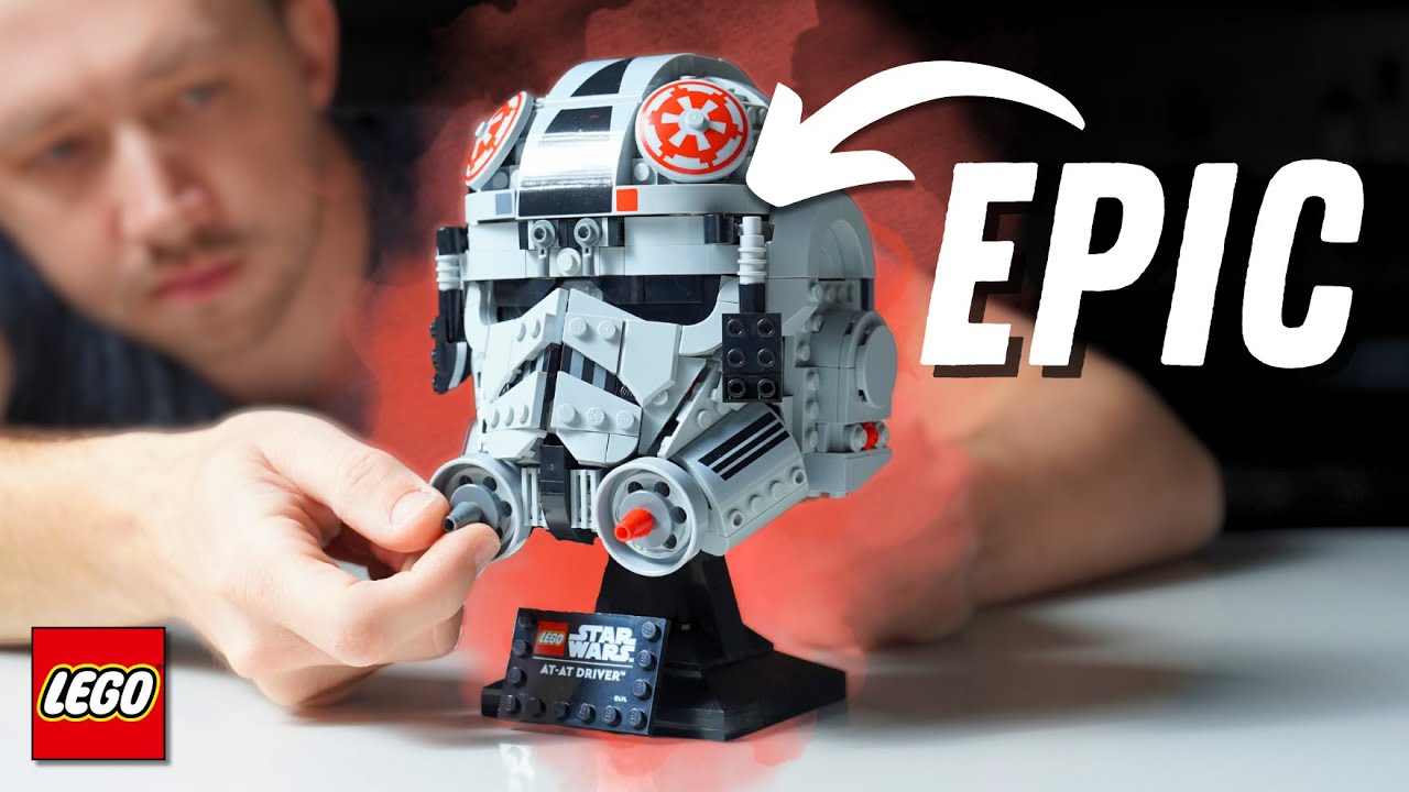LEGO AT-AT Driver Helmet Review | 75429 - YouTube