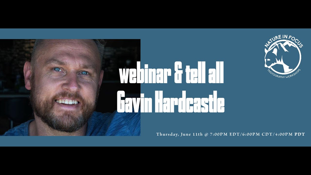Tell All Webinar with Gavin Hardcastle - YouTube