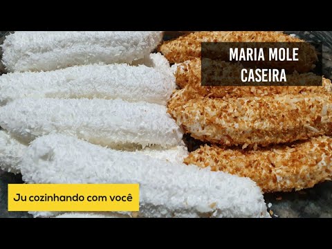 Como fazer Maria mole caseira|Ju cozinhando com você - YouTube