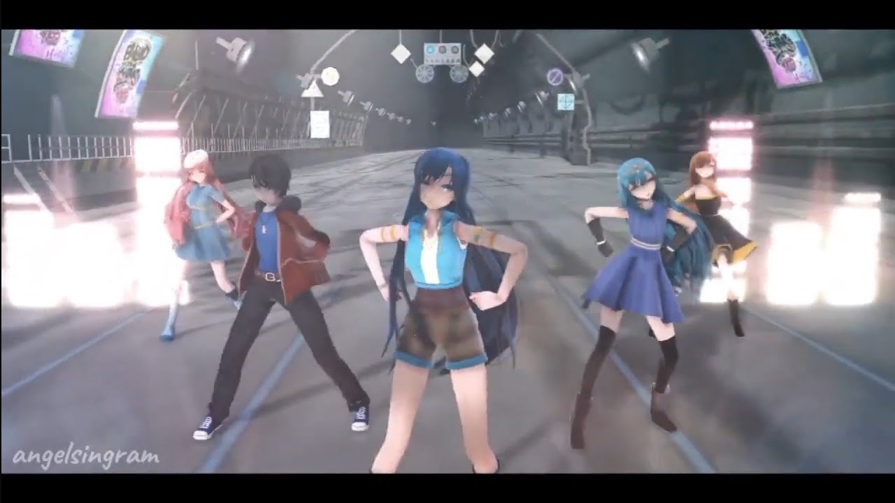 Beyond The Way | The Krew x Pjsekai (MMD) - YouTube
