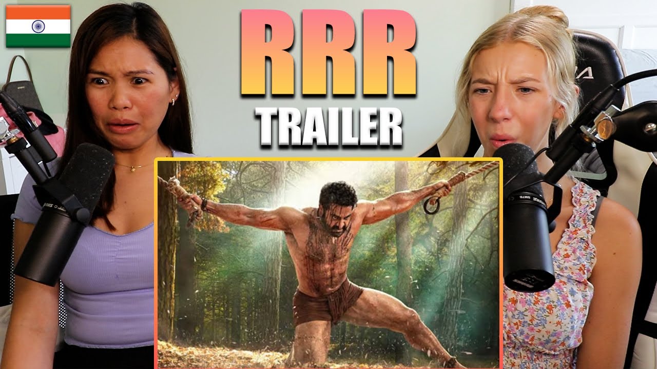 American Girls React to RRR Trailer! 🇮🇳 - YouTube