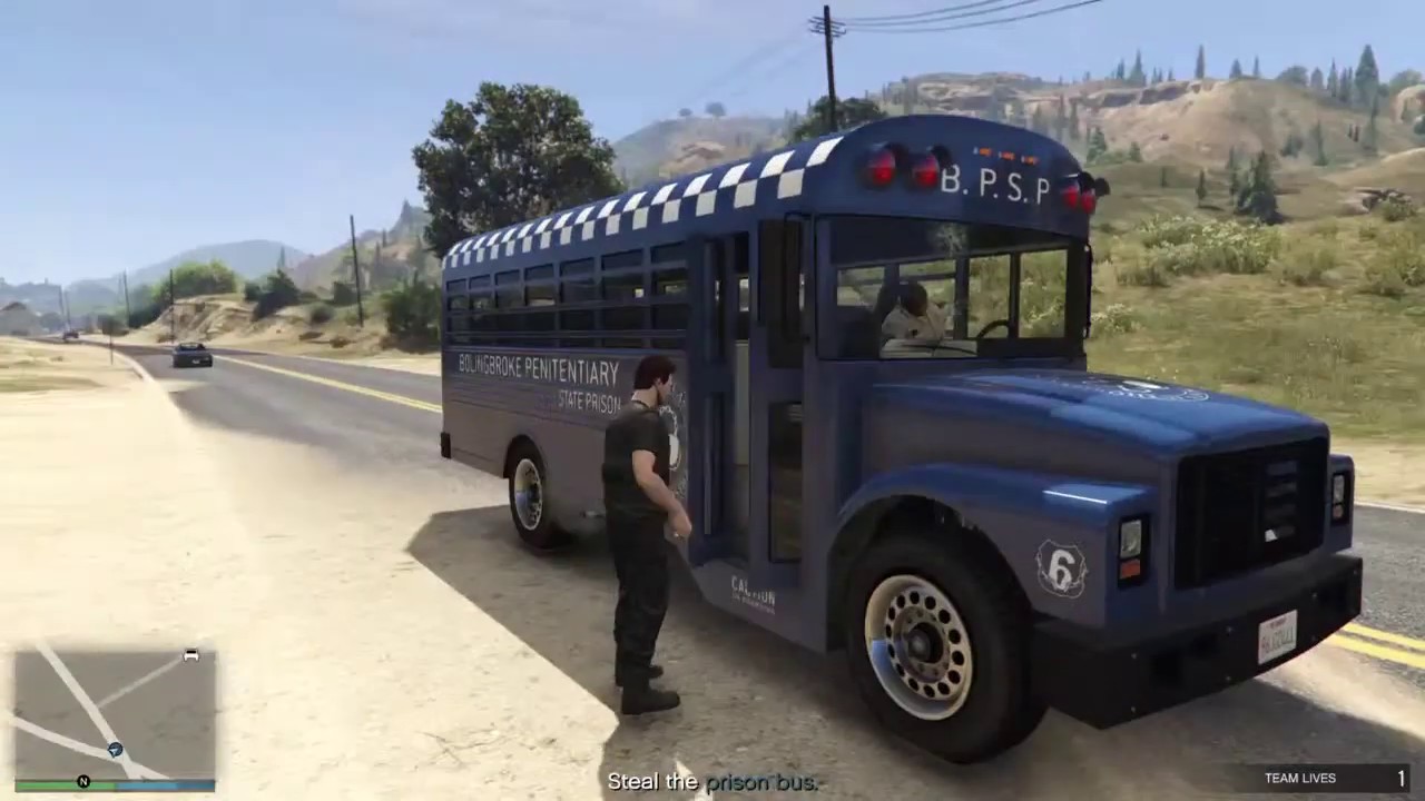 GTA 5 Online Prison Break Heist PT 3| PS4 - YouTube