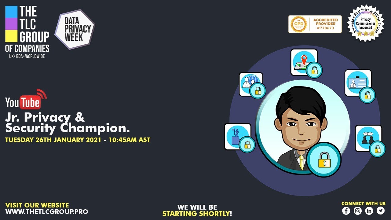 The TLC Group Of Companies Data Privacy Week | Day 1 - Jr. Privacy ...