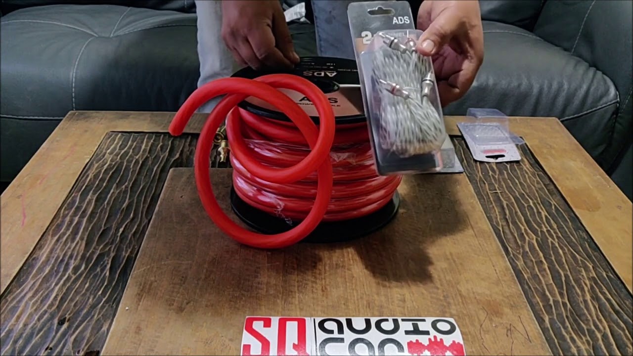 ¡Cable calibre 0 y Accesorios de Instalación ADS! - YouTube