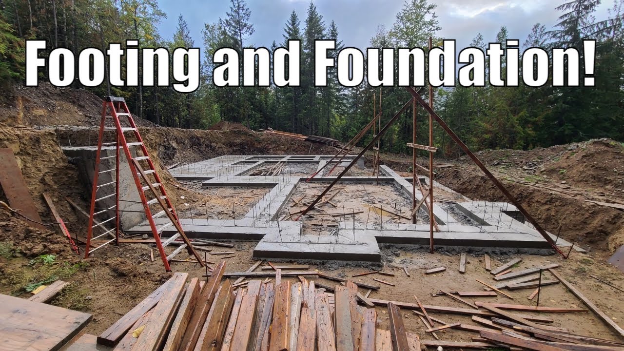 The Secret to Building a Strong Footing and Foundation! - YouTube