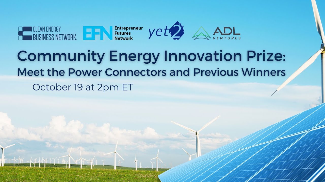 Community Energy Innovation Prize: Meet the Power Connectors and ...
