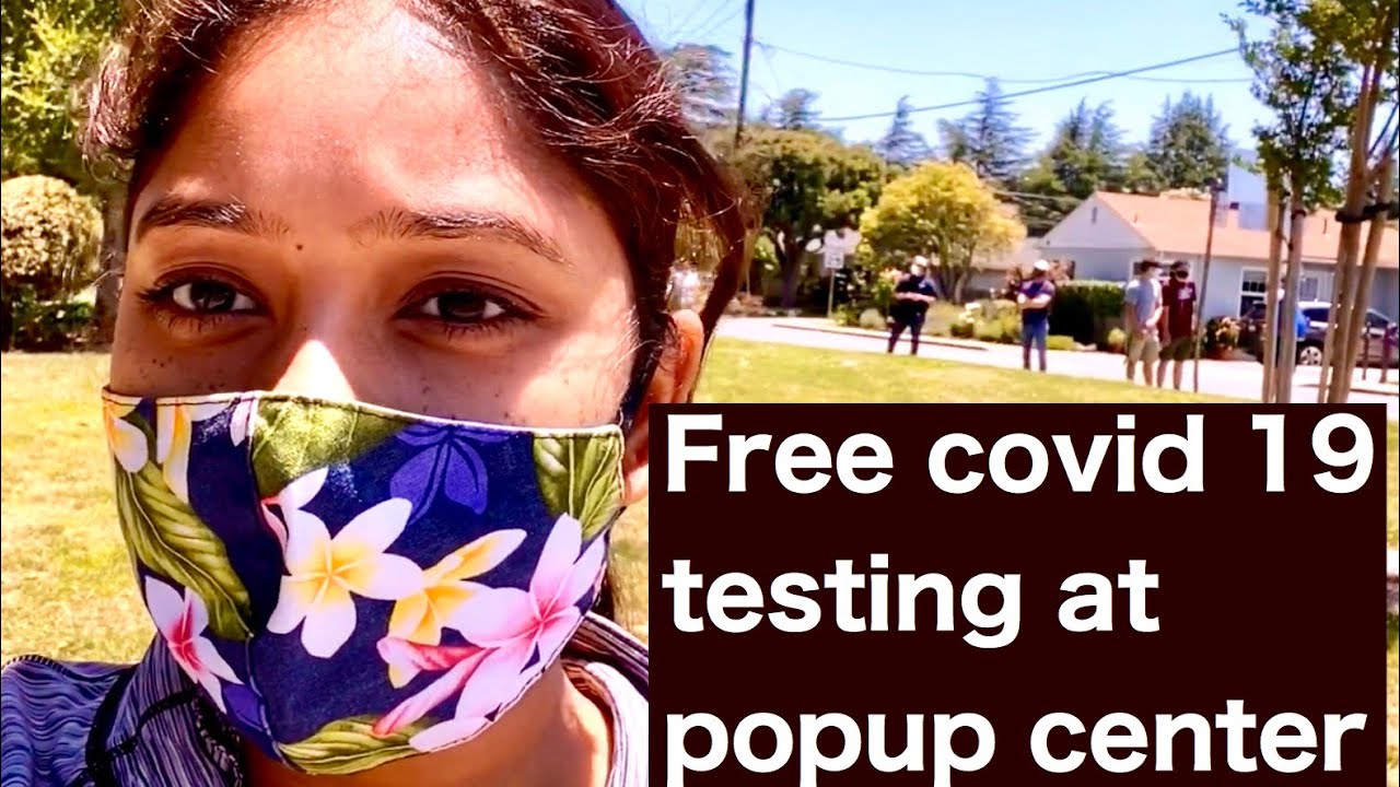 Covid 19 free testing at popup center - YouTube