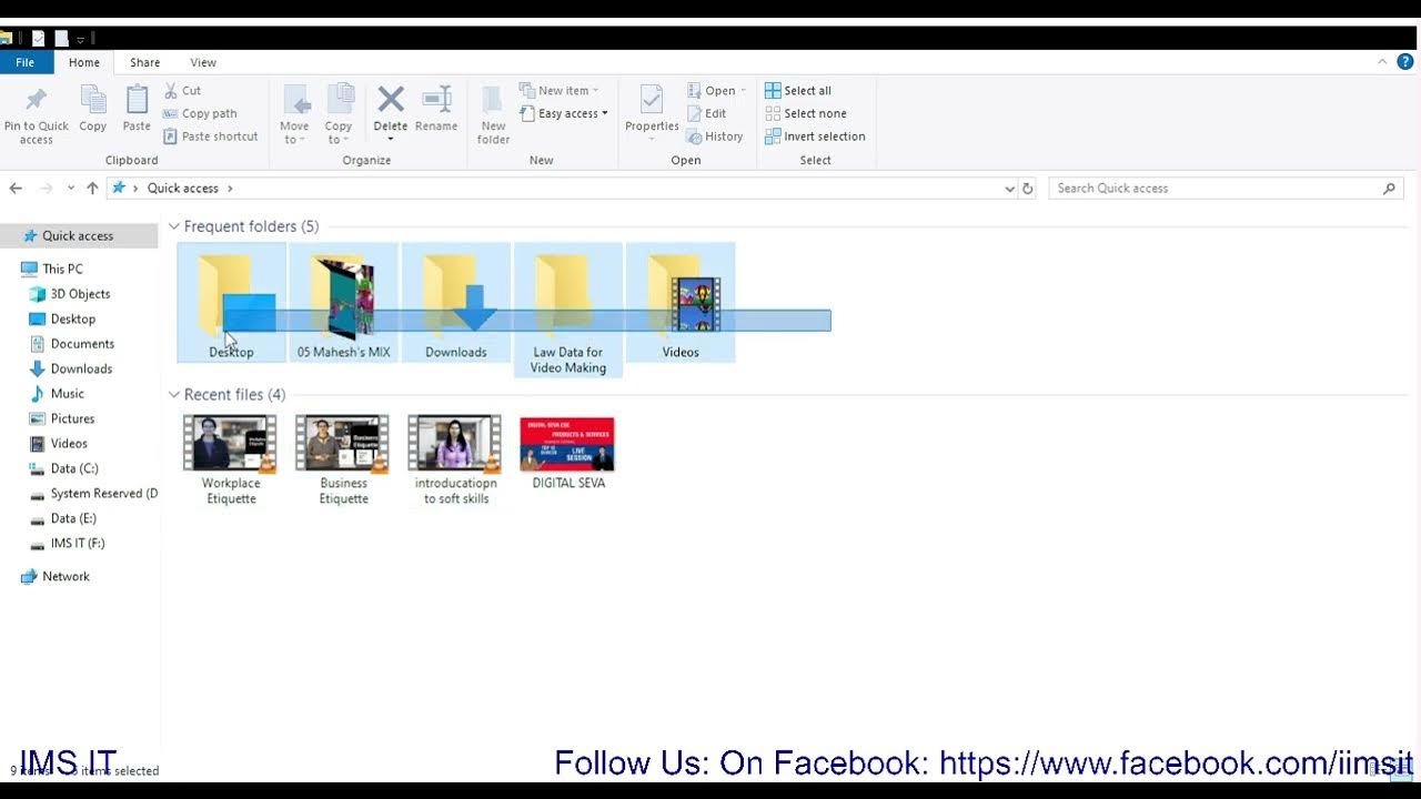 File Explorer | File Explorer Live Class | Create a Folder Copy/Move File/Folder - YouTube