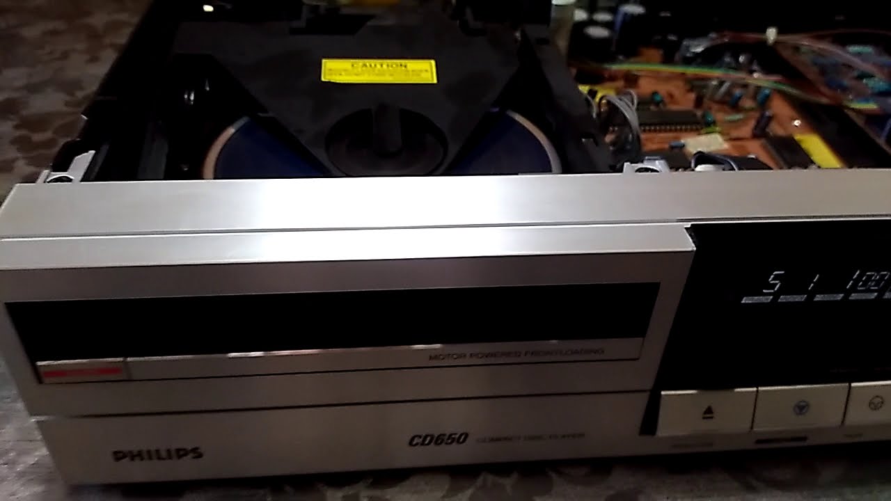 PHILIPS CD650 CDM 2/10 4/20 TDA 1541 _ TOP FIRST OUTPUT DIGITAL COAX ...