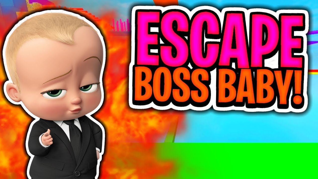 ESCAPE BOSS BABY in Roblox OBBY! - YouTube