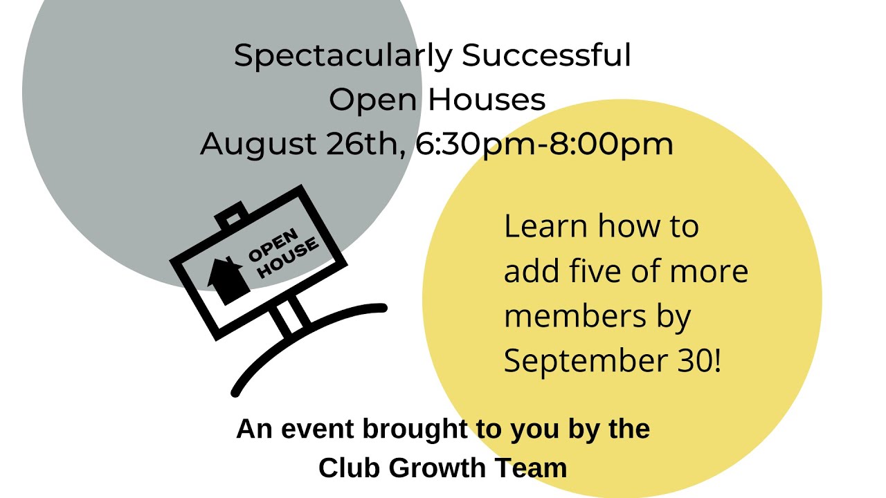Spectacularly Successful Open Houses - YouTube