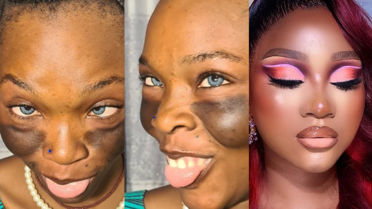 MUST WATCH 👉 BOMB 💣 🔥 😱😳 WHAT SHE WANT VS WHAT SHE GET/ MAKEUP TUTORIAL ...