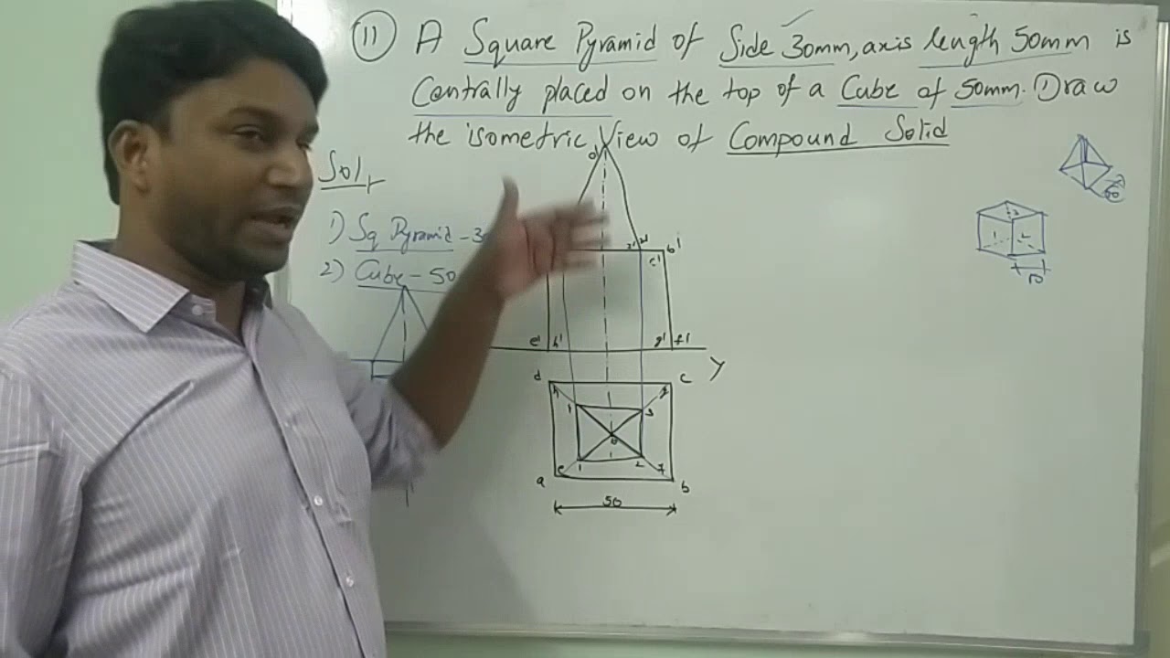 11 Isometric Projections Problem 11 Youtube