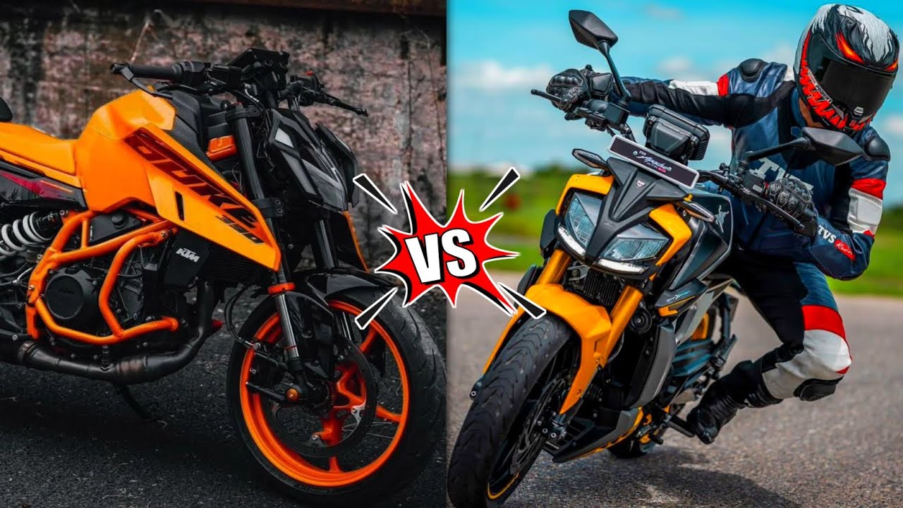 Tvs Apache rtr 310 vs KTM Duke 390 ||| Full Comparison Price, Features ...