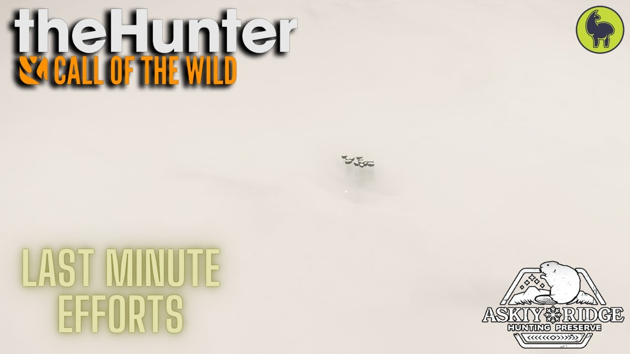 Last Minute Efforts, Askiy Ridge | theHunter: Call of the Wild - YouTube