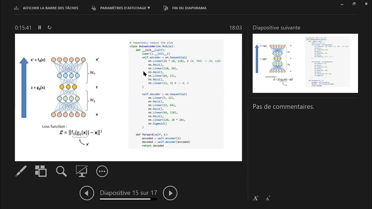 Autoencodeurs et Programme Python - YouTube