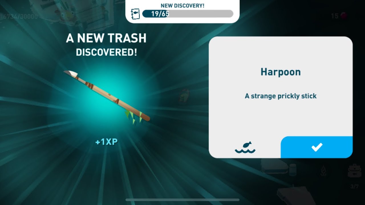 Creatures of the deep how to get Harpoon - YouTube