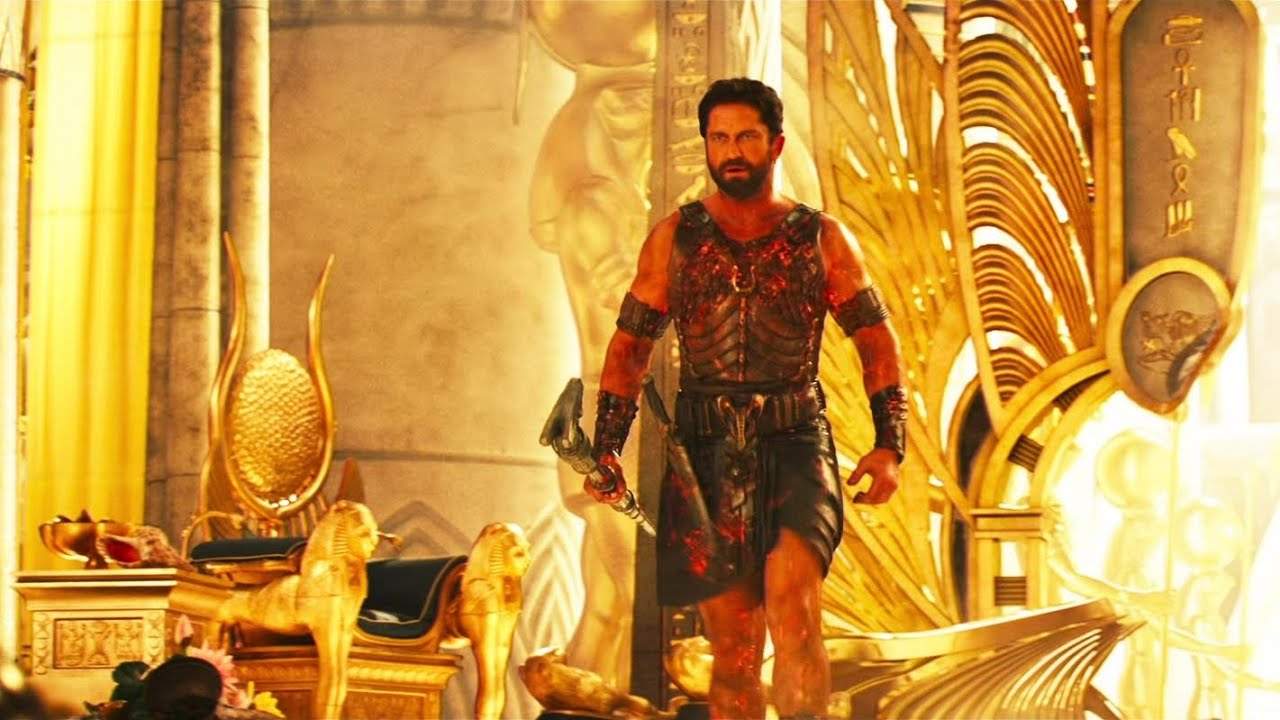 Gerard Butler as Seth #gerardbutler #seth #godsofegypt - YouTube