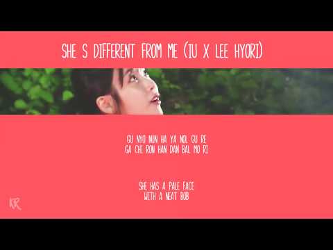 IU x Lee Hyori - She's Different from Me (easy lyrics)