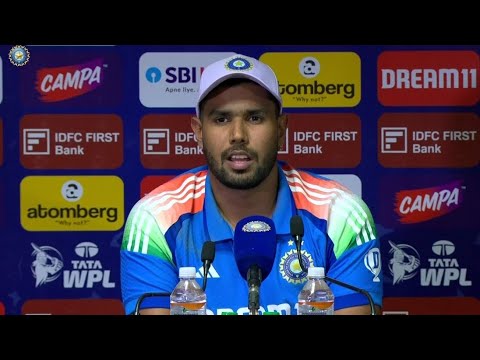 Harshit rana Post-match press conference | India vs England 1st ODI ...