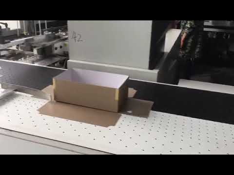 Hot Seller Shoe Box Making Machine -ZK-660F ZHONGKE - YouTube