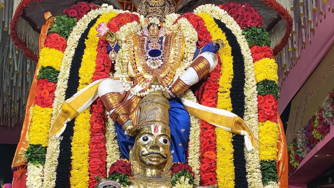 GARUDA VAHANAM (35th BRAMHOTSAVAM) - YouTube