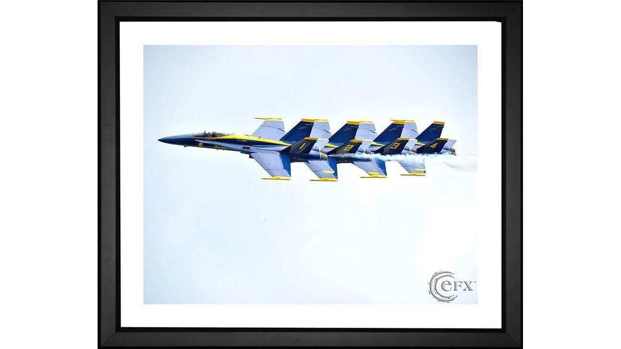 EFX™ Gallery - Blue Angel Aerobatic Jet - YouTube