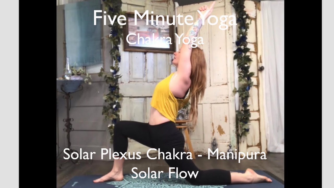 Chakra Yoga - Solar Plexus/Manipura Solar Flow - YouTube