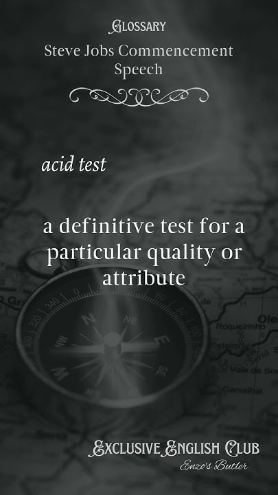 Key Takeaway for the English Lesson "Steve Jobs Commencement Speech" # ...