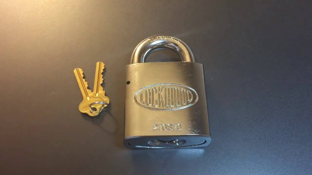 [255] HUGE Lockwood 270S70 Padlock Picked and Gutted - YouTube