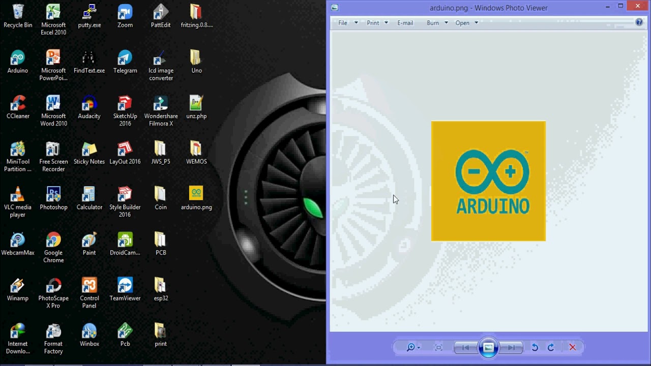 Merubah foto ke bitmap Wemos - YouTube