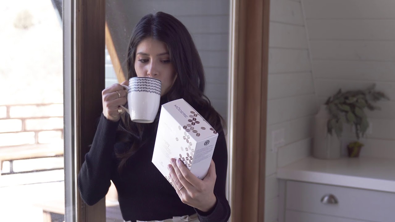 Modere Logiq™ au Café Tetrablend™ et Collagène - YouTube