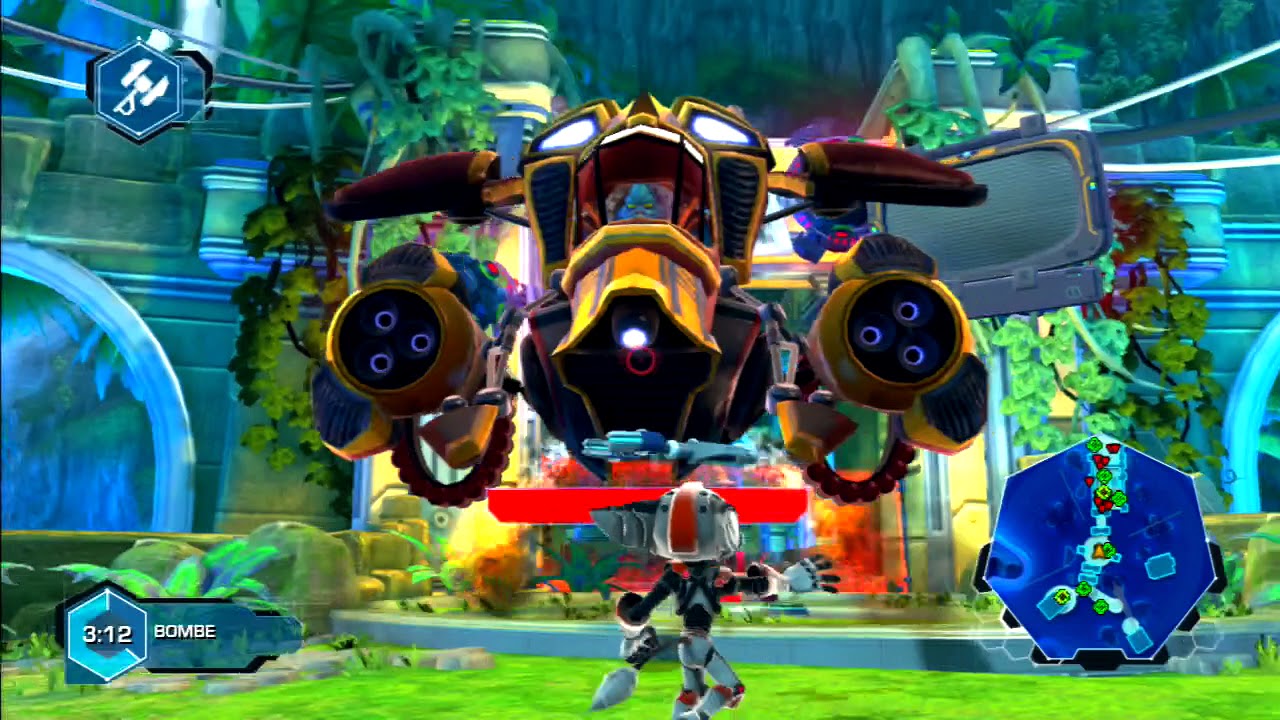 Ratchet & Clank Qforce Zurgo's lair of doom wrench only - YouTube