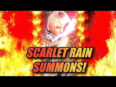 FFBE Dark Lineage Flaring Aether Rain and Fina Step Up Summons!! - YouTube