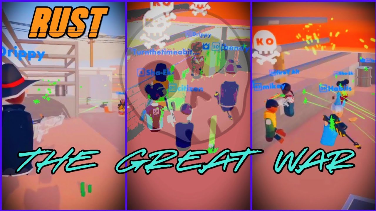 Rec Room Rust - The Great War Featuring Broliey,123,Flyjae And Others ...