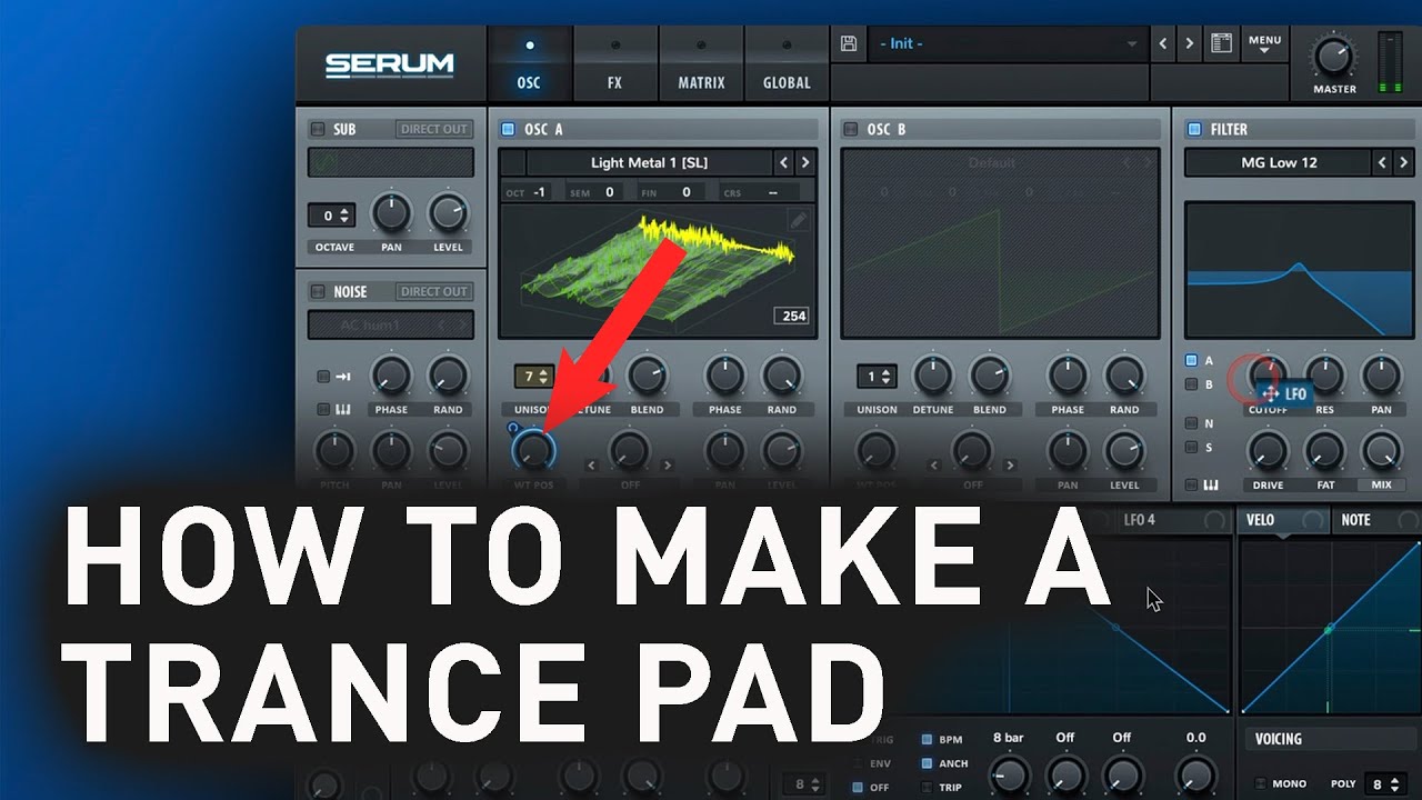 How To Make A Trance Pad (From Scratch) - YouTube