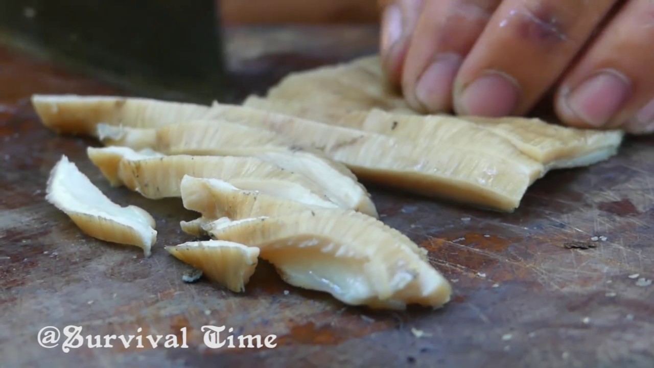 Cooking Testy Cow Stomach Salad With Banana Flower Secret Recipe - YouTube