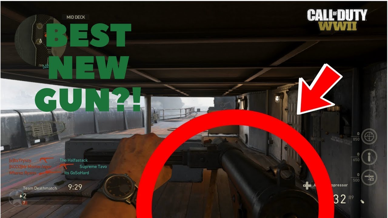 IS THE STEN THE BEST GUN? (Call of Duty WW2 Multiplayer) - YouTube