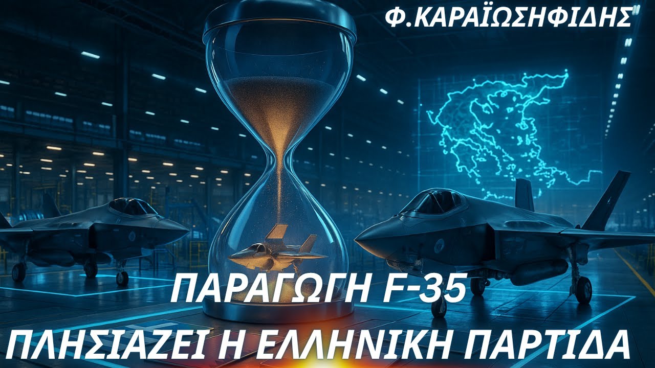 Φαίδων Καραϊωσηφίδης: Παραγωγή F-35. Πλησιάζει η ελληνική παρτίδα-Τι ...