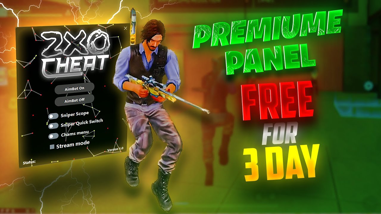 Free Fire Panel In Free .Free Fire 100% Antiban External Aimbot And ...
