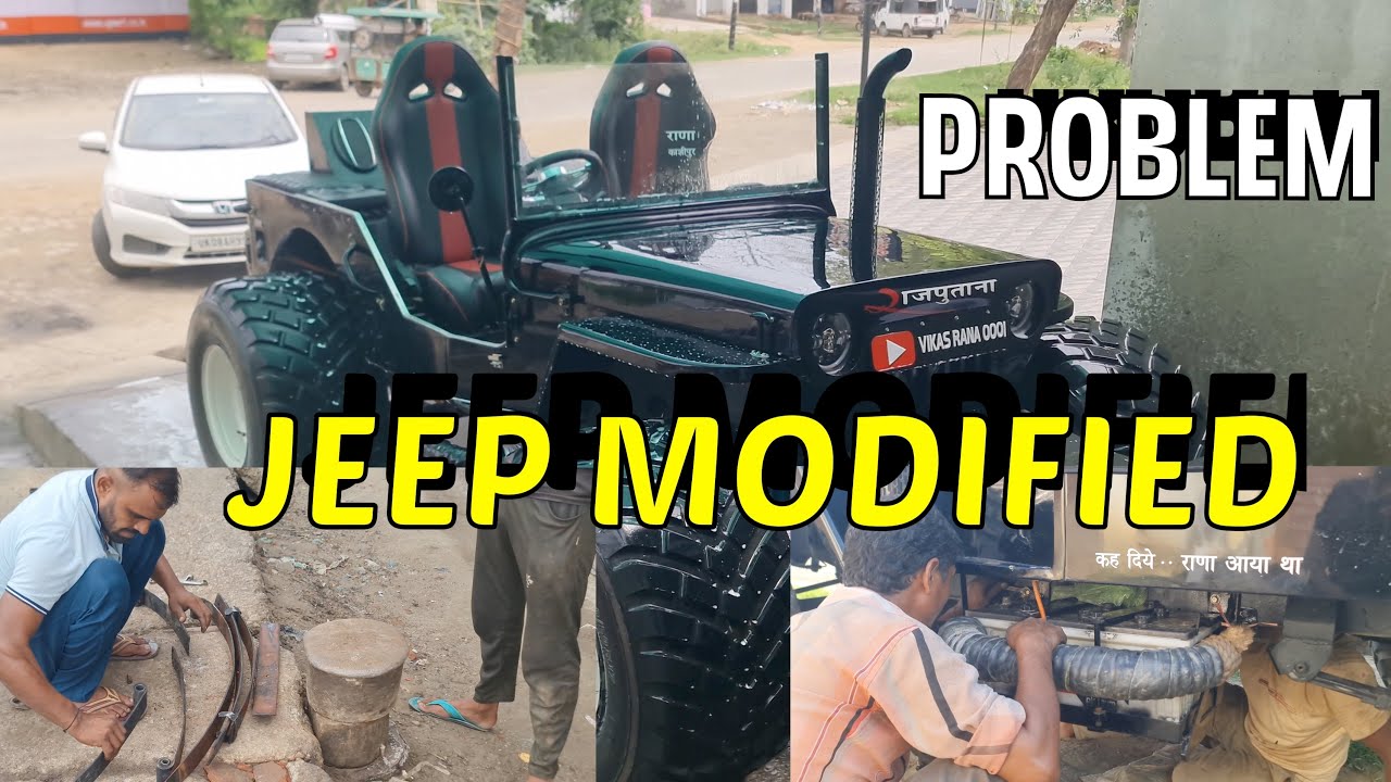 LANDI JEEP MODIFIED PROBLEM #youtubevideo #vlog #video #landijeep # ...