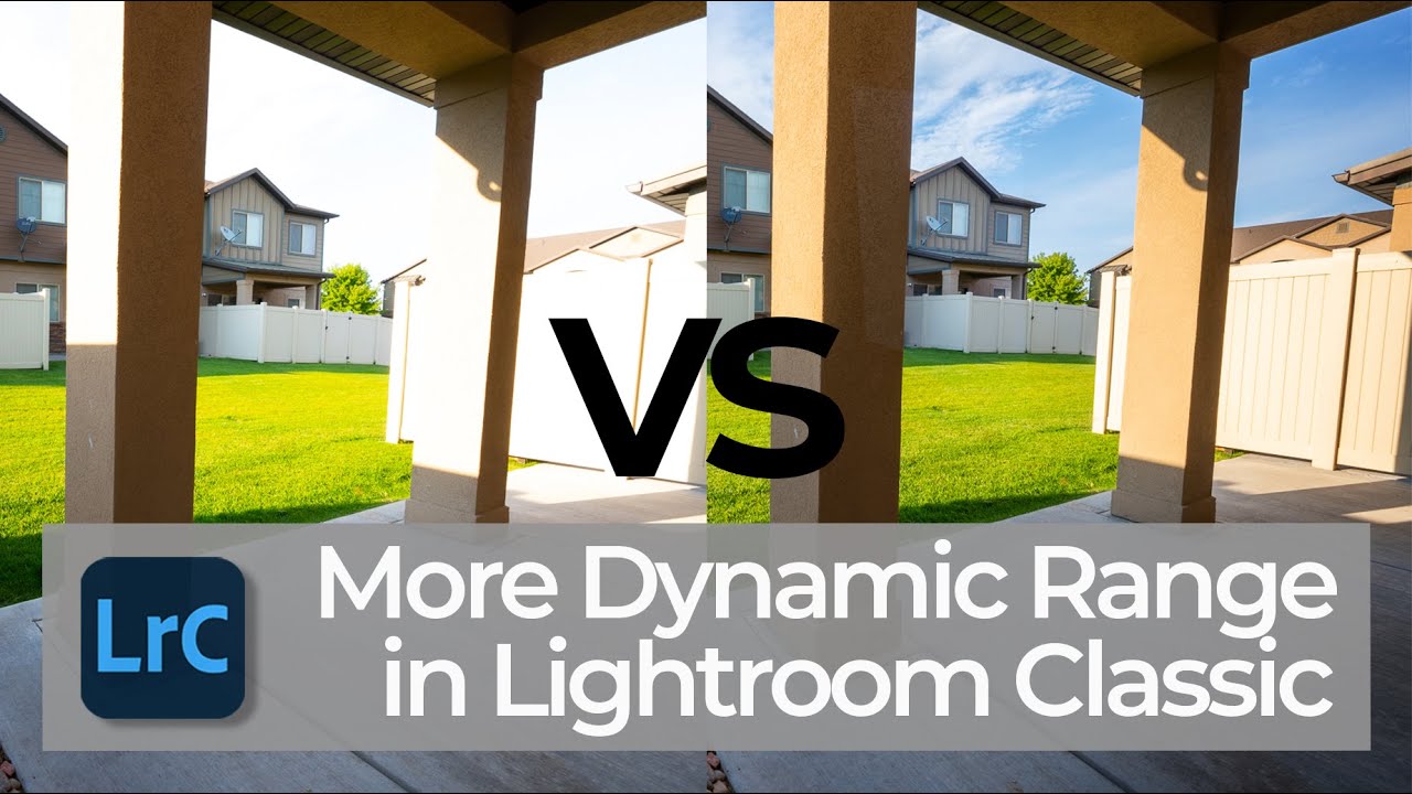 Higher Dynamic Range (HDR) images in Lightroom | PPT LrC - YouTube