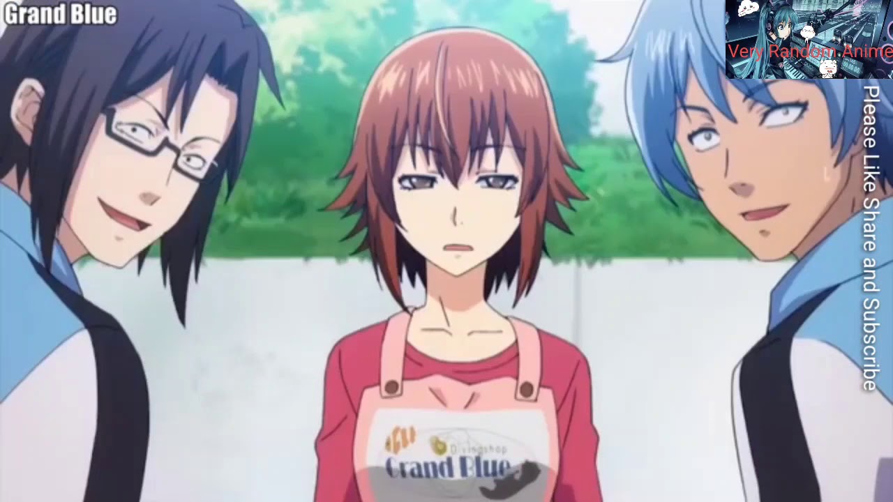 Grand blue Funny moments - YouTube