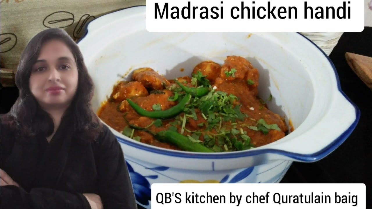 Madrasi chicken handi 2021|| Rastaurant style chicken handi||easy ...