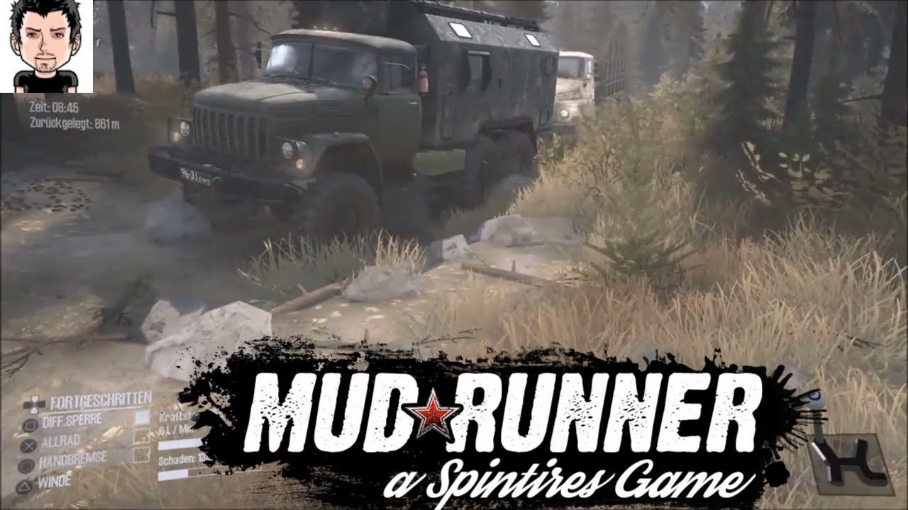 Mud Runner a Spintires Game #02 PS4 - YouTube