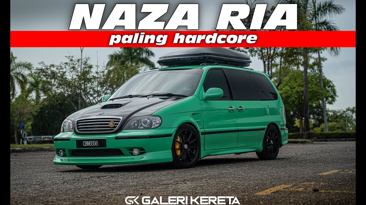 NAZA RIA MODIFIED - Engine Toyota 2MZ, Interior Estima - YouTube