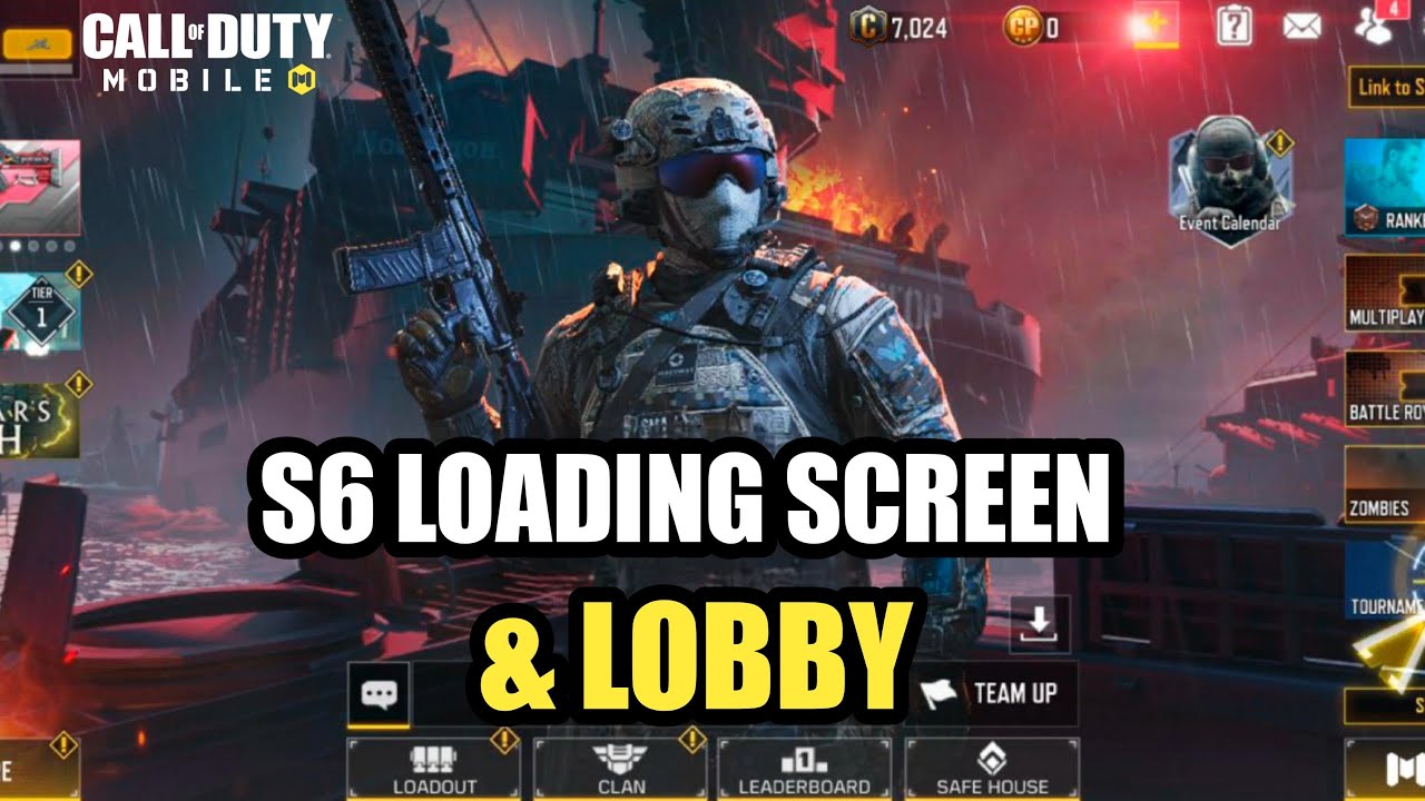 *NEW* Codm Season 6 Loading Screen And Lobby Background | Mythic ...