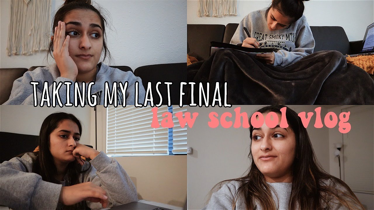 TAKING MY LAST LAW SCHOOL FINAL: finishing my first semester of law ...