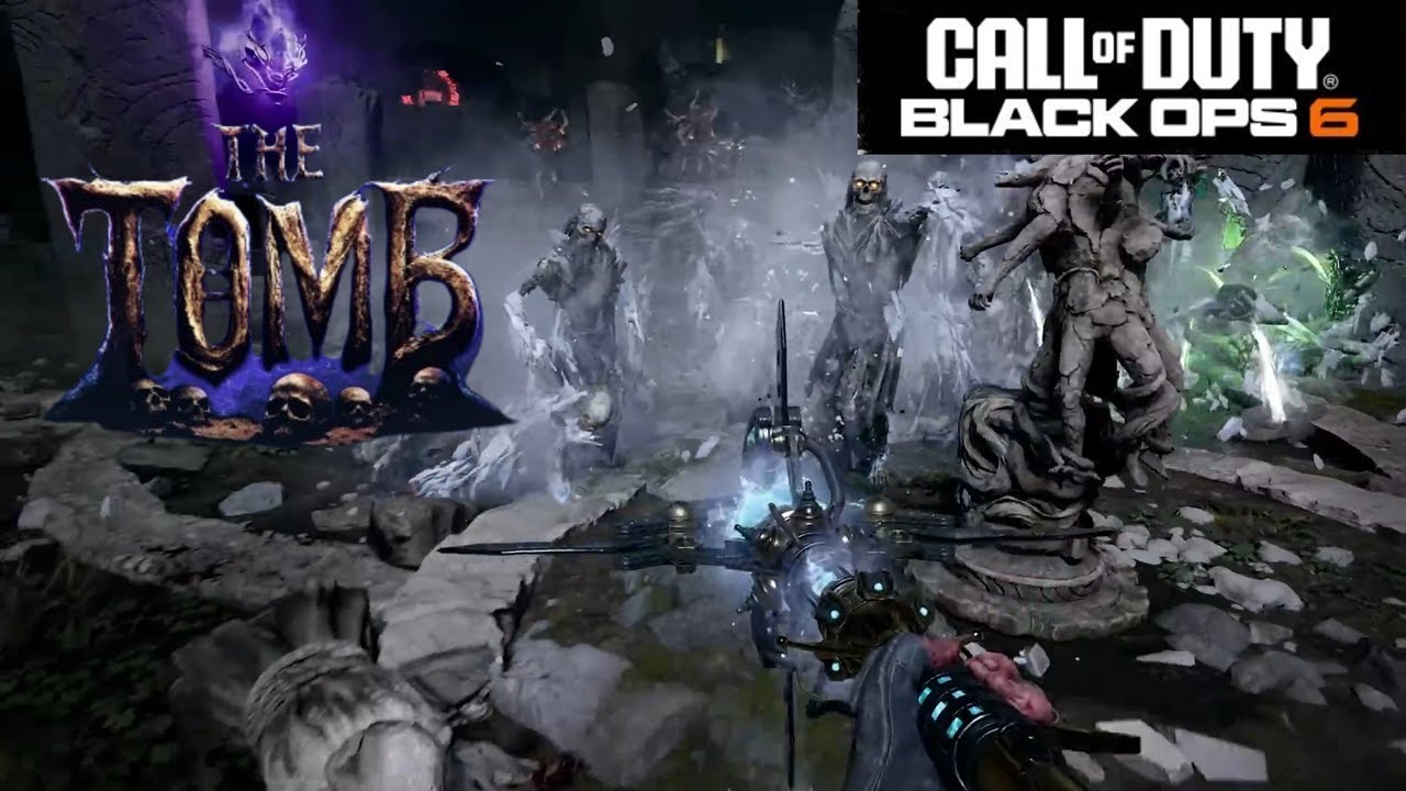 THE TOMB BO6 ZOMBIES GAMEPLAY TRAILER - YouTube